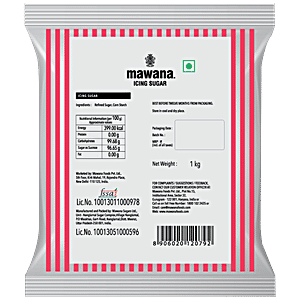 Buy Mawana Castor Sugar - With Fine Crystals, Soft, Dissolves Easily ...