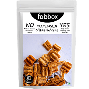 Buy Fabbox Multigrain Chips - Cream & Onion, Healthy Snack, Gluten-Free ...