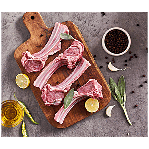 Buy Fresho Mutton Lamb - Ribs Chop, Fresh & Tender Online at Best Price ...