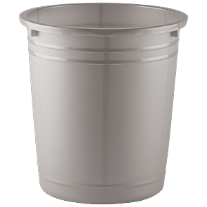 Buy Polyset Embassy Dustbin - Durable & Elegant Silver Online at Best ...