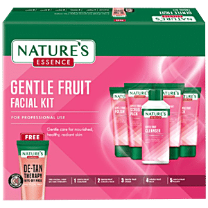 Buy Natures Essence Gentle Fruit Facial Kit, Online at Best Price of Rs 550 - bigbasket