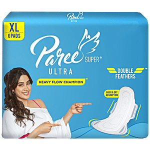 Buy Paree Super Ultra Dry Feel - XL, Tri-Fold Pads Online at Best Price ...