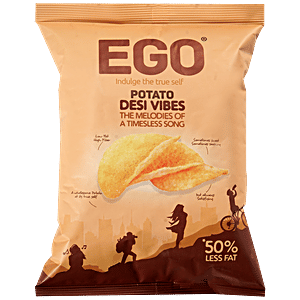 Buy EGO Potato Chips- African Peppers Flavour, 50% Less Fat Online at ...