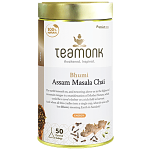 Buy Teamonk Bhumi Assam Masala Chai - Provides Energy Online at Best ...