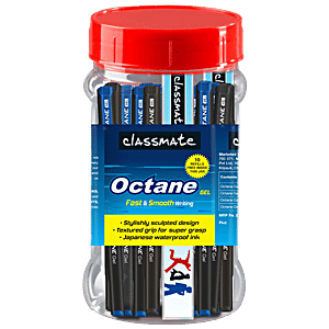 Buy Classmate Octane Gel Pen - Blue Online at Best Price of Rs 99 ...