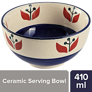 Buy BB Home Earth Serving/ Mixing/ Salad/ Cereal Bowl, Hand Crafted ...