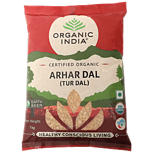 Buy Organic India Arhar/Tur Dal - Unpolished, Helps In Digestion, No ...