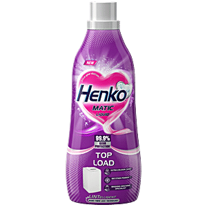 Buy Henko Matic Liquid Detergent - Top Load With Nano Fibre Lock ...