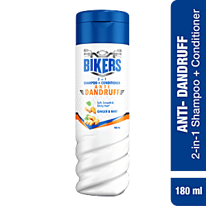 Buy Biker's 2-In-1 Anti Dandruff Shampoo + Conditioner - With Ginger ...