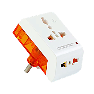 Buy Halonix Add-On Xtend Mini Multi Plug Universal Socket, LED ...