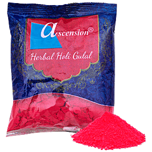 Buy UTSAV Herbal Holi Color/Gulal - Red, Organic, Skin Friendly, Non ...