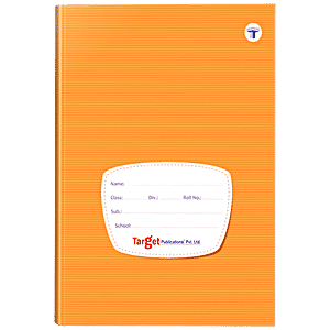 Buy Target Publications Notebook - Big Square, Brown Cover With Label ...