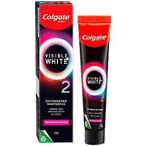 Buy Colgate Visible White O2 Teeth Whitening Toothpaste - Peppermint ...