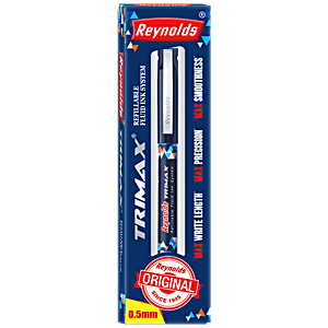 Buy Reynolds Trimax Roller Ball Pen Set - Blue Online at Best Price of ...