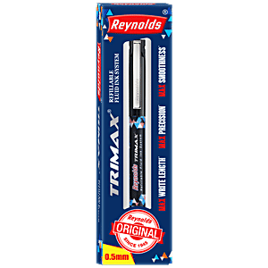 Buy Reynolds Trimax Refillable Pen - Fluid Ink System, Water Proof ...