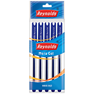 Buy Reynolds Mera Gel Pen - With Comfortable Grip, Smudge Proof, For ...