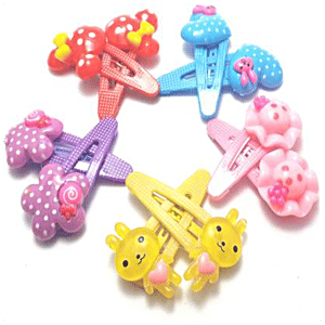 Buy CS BEAUTY Multicolour Hair Clips - For Kids Online at Best Price of ...