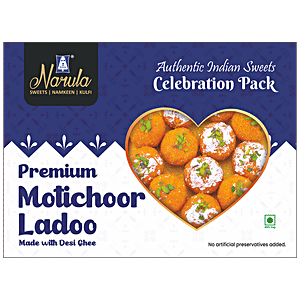 Buy NARULA SWEETS Premium Motichoor Laddu Online at Best Price of Rs ...
