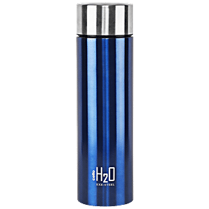 Buy Cello H2O Glass Fridge Water Bottle - Blue Online at Best Price of ...
