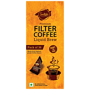 Buy Trelish Filter Coffee Liquid Brew - Ready To Use Concoction, From ...
