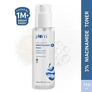 Buy Plum Rice Water & Niacinamide 2% Clear Moisture Clear Moisture Gel ...