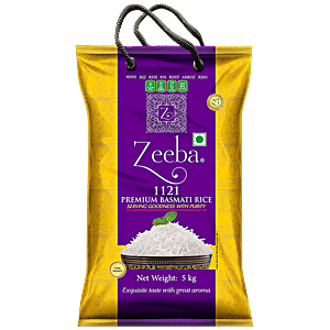 Buy Zeeba Super Basmati Rice - Pure Authentic & Delicious Taste, Unique ...
