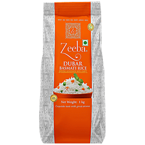 Buy Zeeba Dubar Basmati Rice - Pure Authentic & Delicious Taste, Unique ...