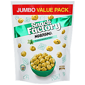 Buy SNACK FACTORY Makhana - Pudina Masala Twist Online at Best Price of ...