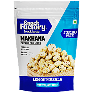 Buy Snack Factory Makhana Lemon Masala Twist - Premium Quality, Healthy ...