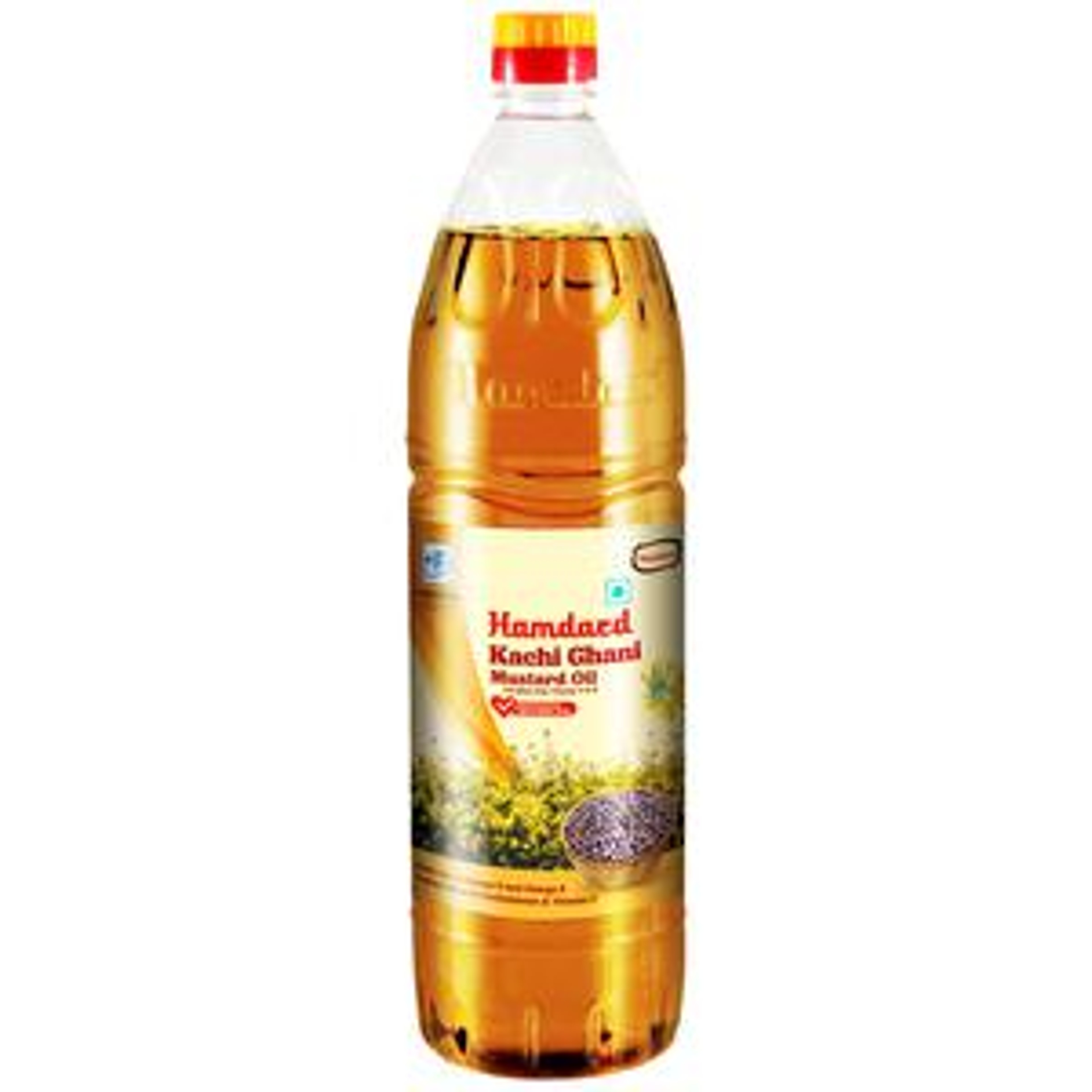 Buy Hamdard Kachi Ghani Mustard Oil - Rich In Vitamin A & D, Omega ...