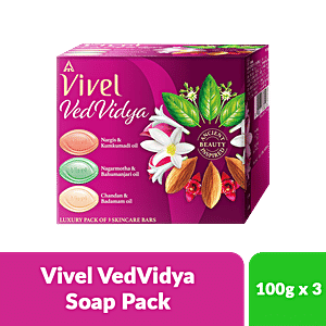Buy Vivel VedVidya Luxury Skincare Bars Online at Best Price of Rs 277. ...