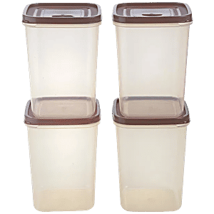 Buy JOYO Kitchen Classic Container Set - Transparent Plain, Grey ...