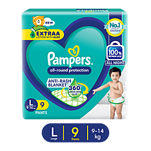 Buy Pampers Diaper Pants - Medium, All Round Protection, Anti-rash ...