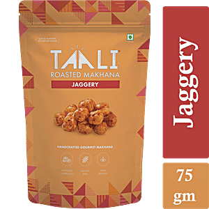 Buy TAALI Roasted Makhana - Rich In Plant Protein, Gluten-Free, Jaggery ...