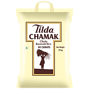 Buy Tilda Chamak Chota Basmati Rice - 50 Carats, Long, Slender-Grained ...