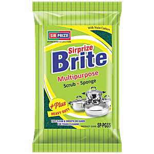 Buy Sirprize Brite Plus Multi-Purpose Kitchen Scrub Pad - Heavy Duty ...