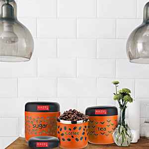 Buy Segovia Tea-Sugar Container - Multipurpose, Stainless Steel ...