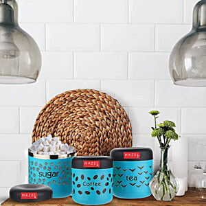 Buy Segovia Tea-Sugar Container - Multipurpose, Stainless Steel ...