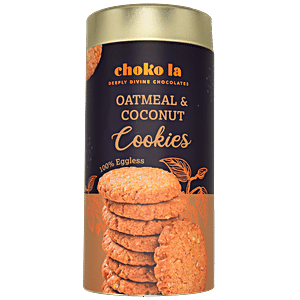 Buy Chokola Cocoa Almond Cookies - 100% Eggless, Rich, Crispy & Crunchy ...