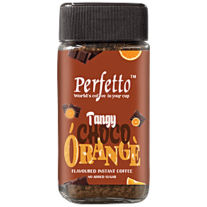Buy Perfetto Flavoured Instant Coffee - Tangy Choco Orange, Intense ...