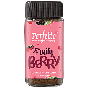 Buy Perfetto Flavoured Instant Coffee - Fruity Berry, Intense Aroma ...