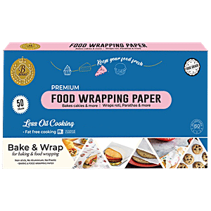 Buy Qiwi Kitchen Food Wrapping Paper Sheets - 28 x 25 cm, White Online ...