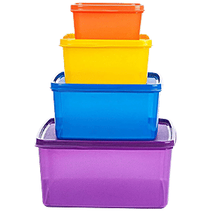 Buy Signoraware Fresh Storage Container - Multicolour, Rectagular ...