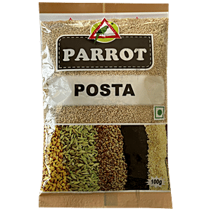 Buy Parrot Posta Dana - Poppy Seeds Online at Best Price of Rs 155 ...