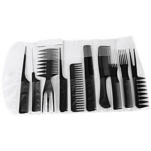 Buy Bronson professional Comb Set - Fine Teeth, Lightweight, For ...