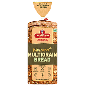 Buy bb Combo Fresho Bread - Multigrain 400Gm + Jus Amazin Almond Butter ...