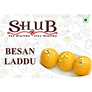 Buy SHUB Besan Ladoo - Dessert, Snack Online at Best Price of Rs 260 ...