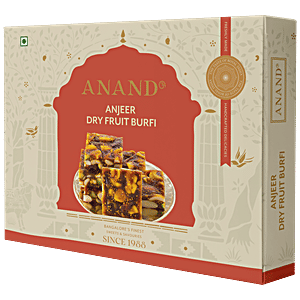 Buy Anand Sweets Anjeer Dry Fruits Burfi Sweets Dessert Snack