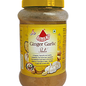 Buy Bambino Ginger Garlic Paste - Condiment For Taste & Marination Online at Best Price of Rs 50 ...