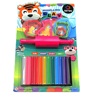 Buy SE7EN Marine Play Dough - Modelling Clay, For Kids, 3+ Years ...